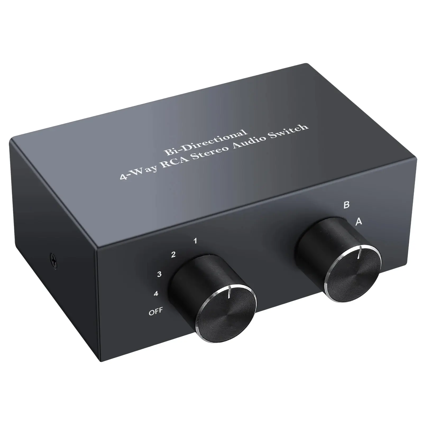 4-Way-Stereo-L-R-Sound-Channel-Bi-Directional-Audio-Switcher-2-In-4-Out ...