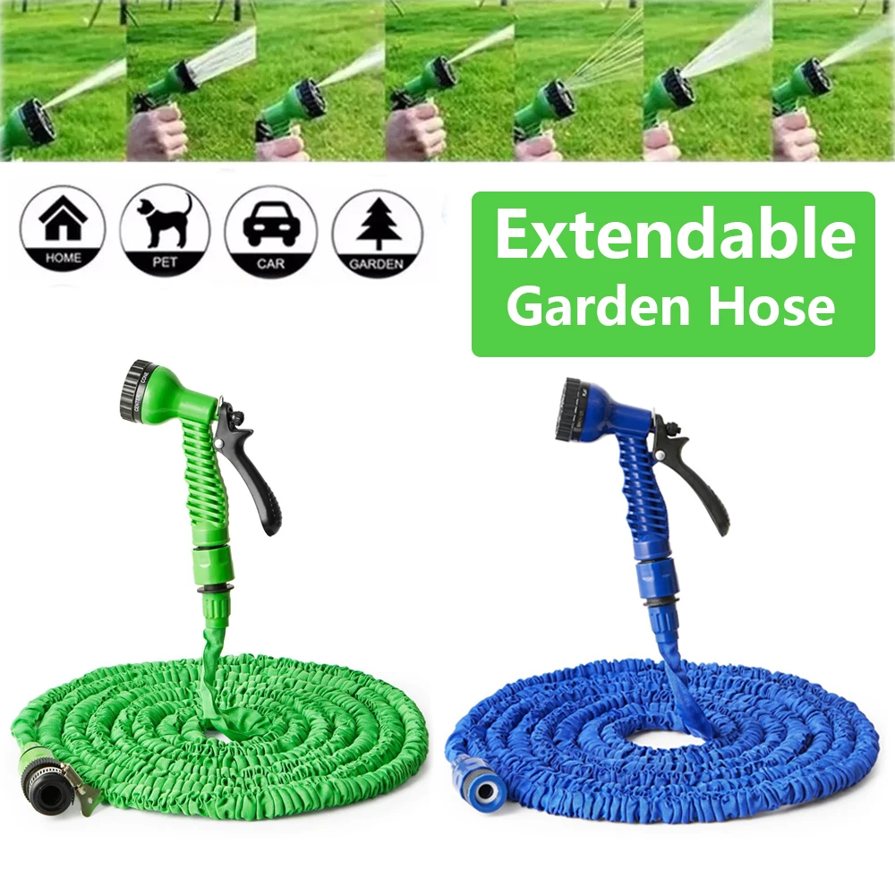 150FT-Magic-Expandable-Garden-Hose-Flexible-Water-Hose-EU-Hose-Plastic ...