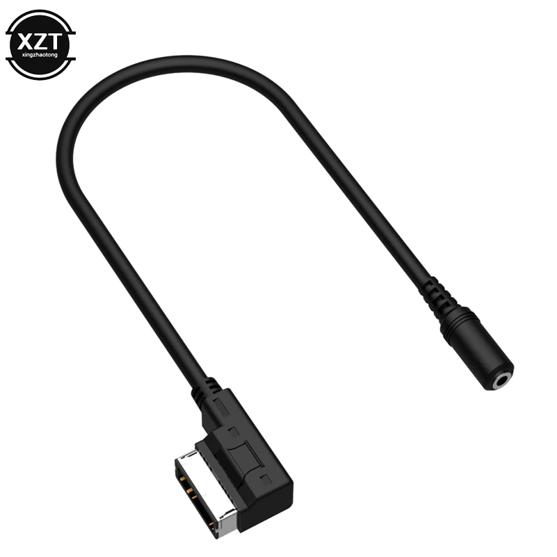 30cm Car 3.5mm Transmission Line AMI to AUX IN Headphone Port Audio ...