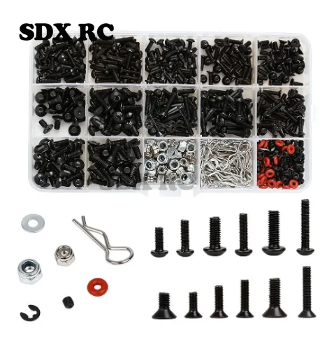 500pcs-Universal-RC-Screw-Kit-Screws-Assortment-Set-Hardware-Fasteners ...