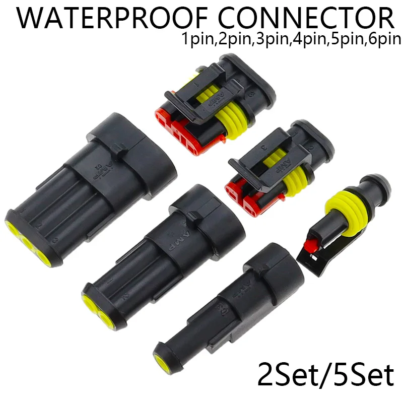 Conjunto-de-conectores-el-ctricos-para-coche-kit-de-2-pines-disponibles ...