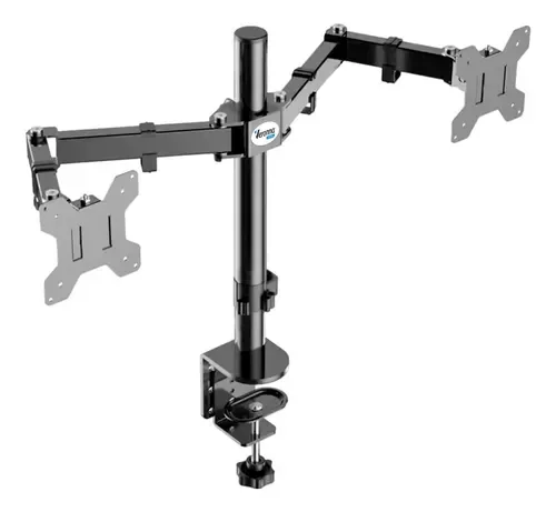 Double-Arm-Articulated-Fixed-Vesa-Table-Monitors-Bracket-for-2-Monitors ...