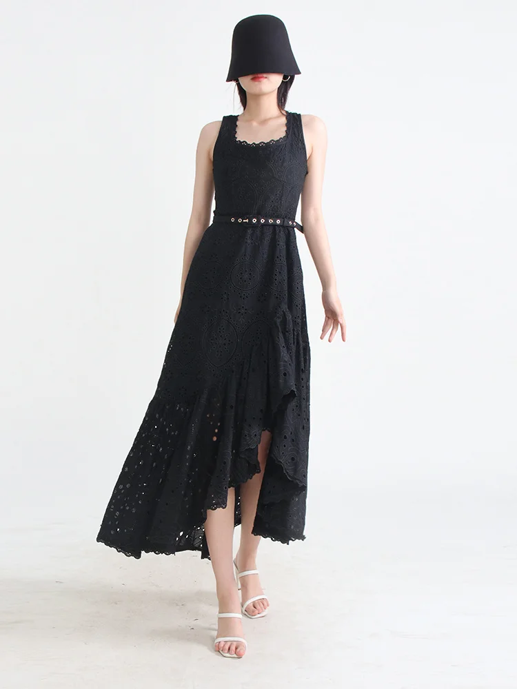 Square Collar Sleeveless Slim Party Dress TS50199 – SPC