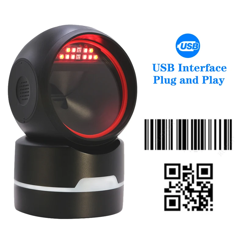 Desktop-Hands-Free-USB-Wired-Barcode-Reader-QR-Code-Scanner-Platform ...