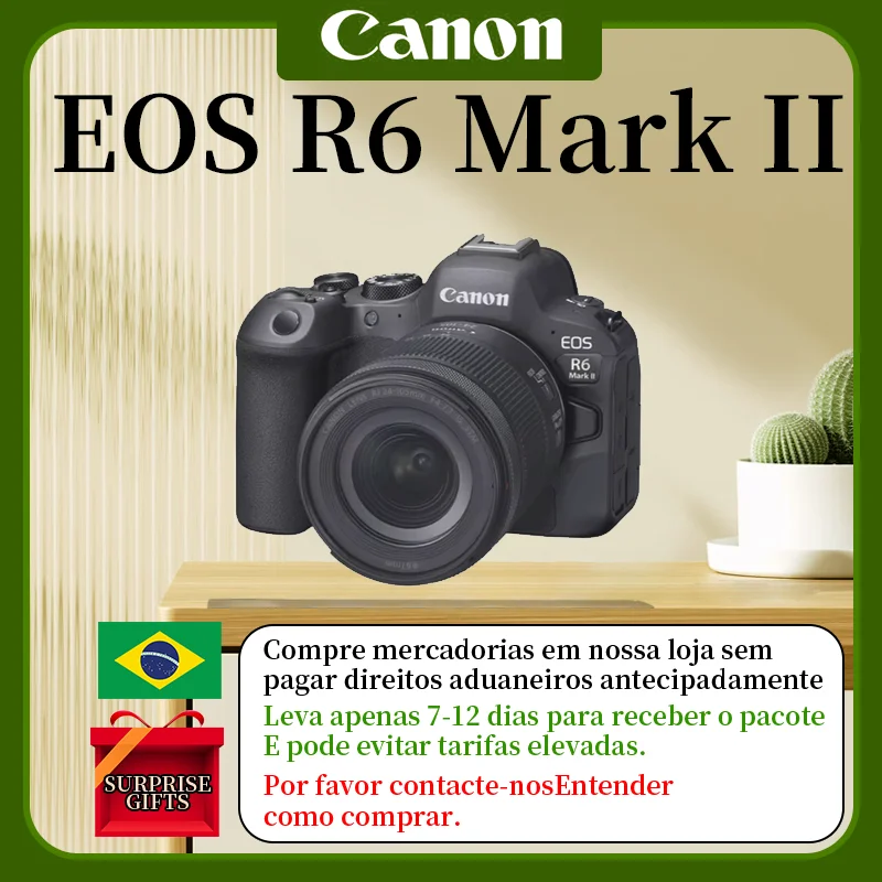 C-mera-Digital-Profissional-Mirrorless-Canon-EOS-R6-Flagship-Full-Frame ...