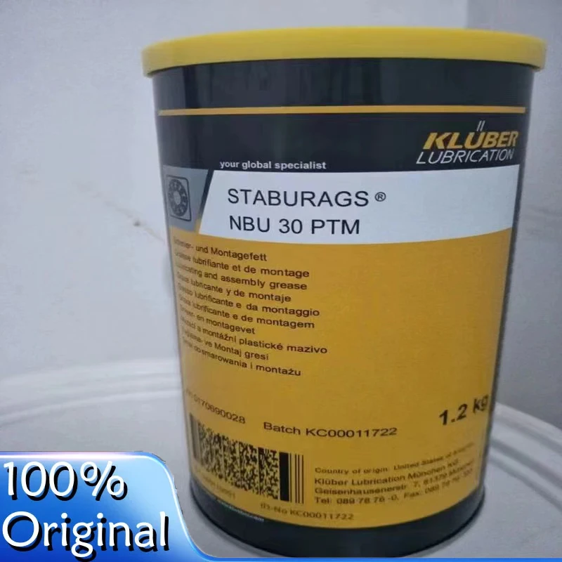 For-KLUBER-Lubricants-NBU30PTM-Bearing-Grease-1KG-Industrial-ISOFLEX ...