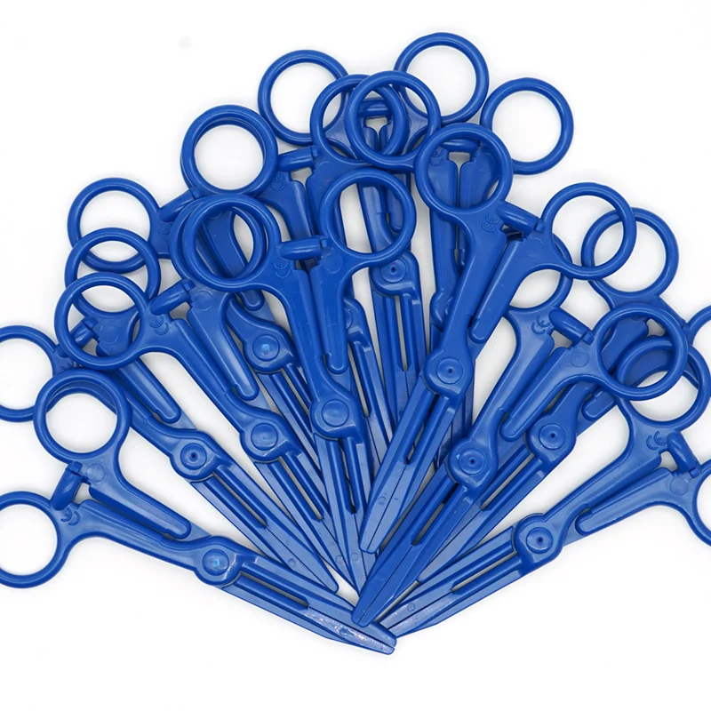 12-pcs-lot-Disposable-ABS-Plastic-Hemostatic-Forceps-Surgical-Forceps ...