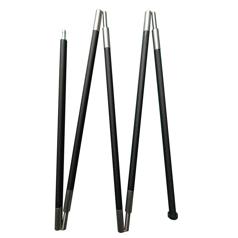 187g 162cm Carbon Fiber Ul Pyramid Trekking Stick Replacement Asta Tent ...