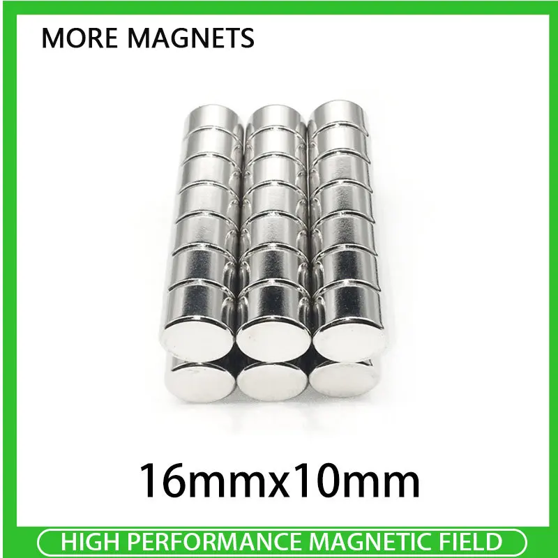 2-5-10-20-30pcs-Powerful-Magnets-16mmx10mm-Permanent-Round-Magnet ...