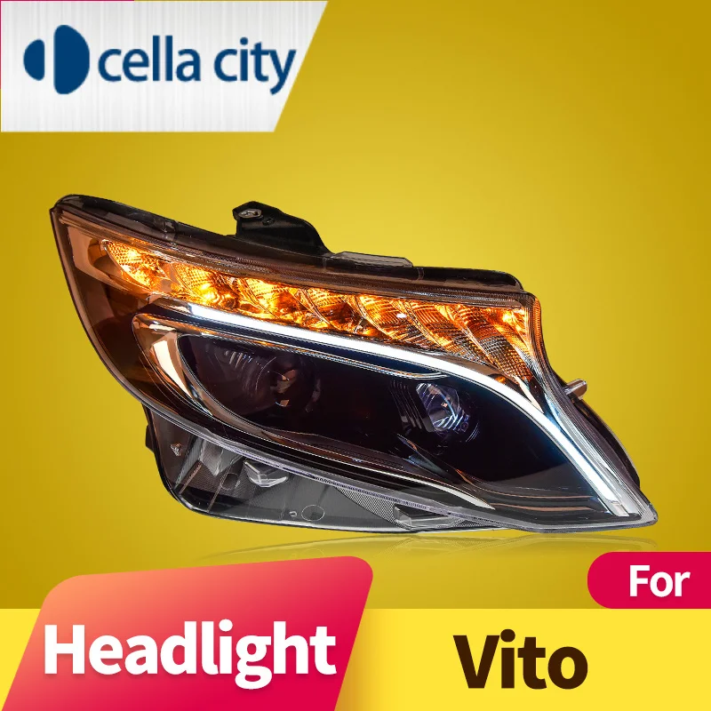 Headlight-Assembly-For-Mercedes-Benz-Vito-W447-2014-2020-V-Class-Metris ...