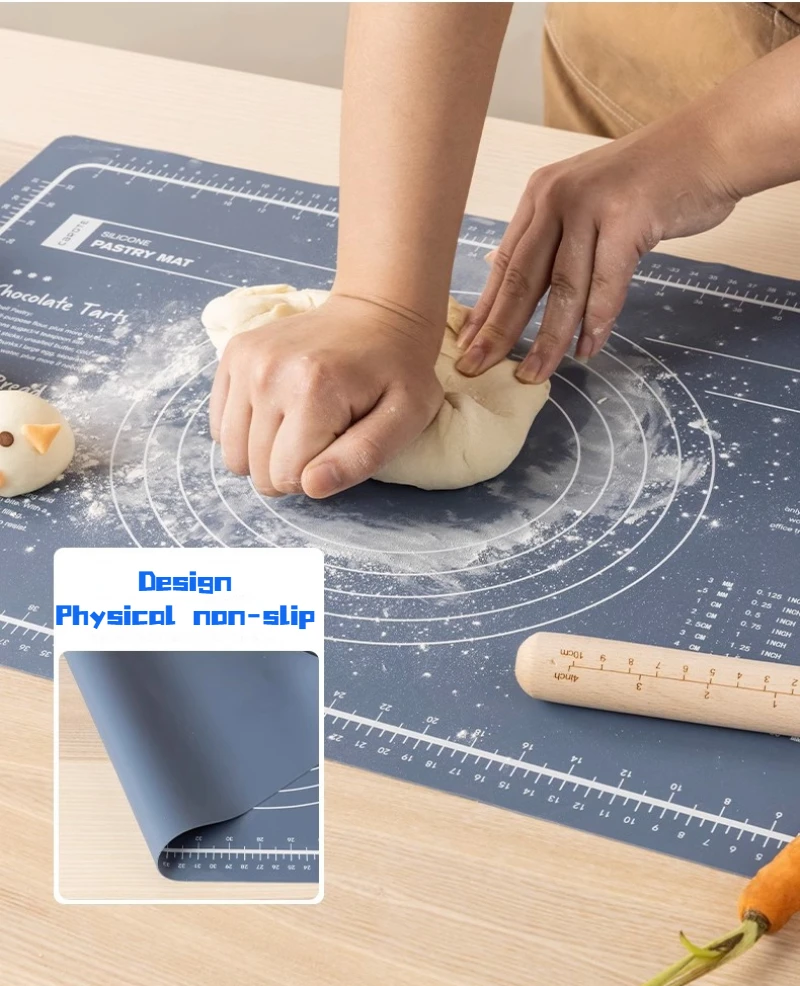 2-Size-Thicken-Kneading-Pad-Thick-Antibacterial-Silicone-Baking-Mat ...