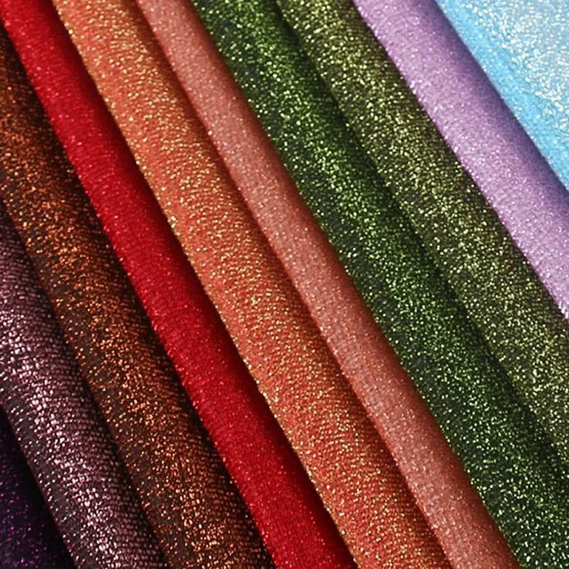 Shimmer-Fabric-Metallic-Slightly-Stretchy-Polyester-Party-Decoration ...