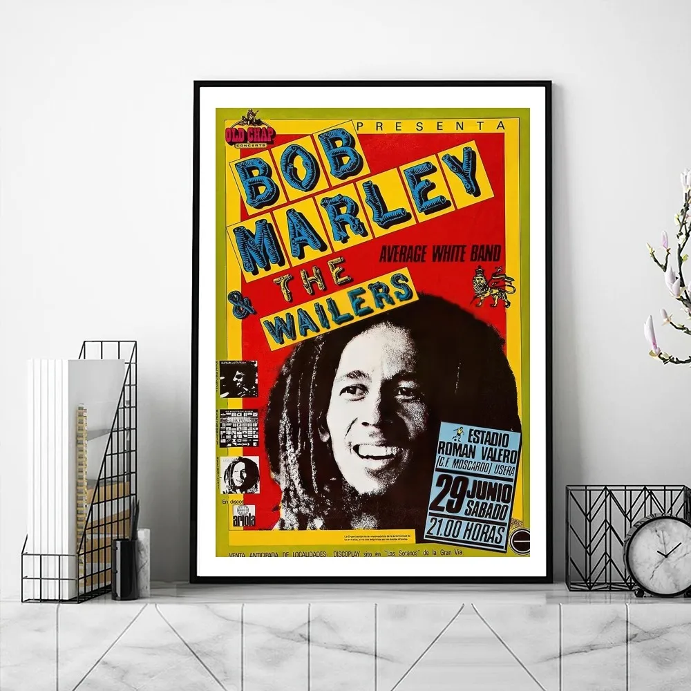 Bob Marley Singing Posters