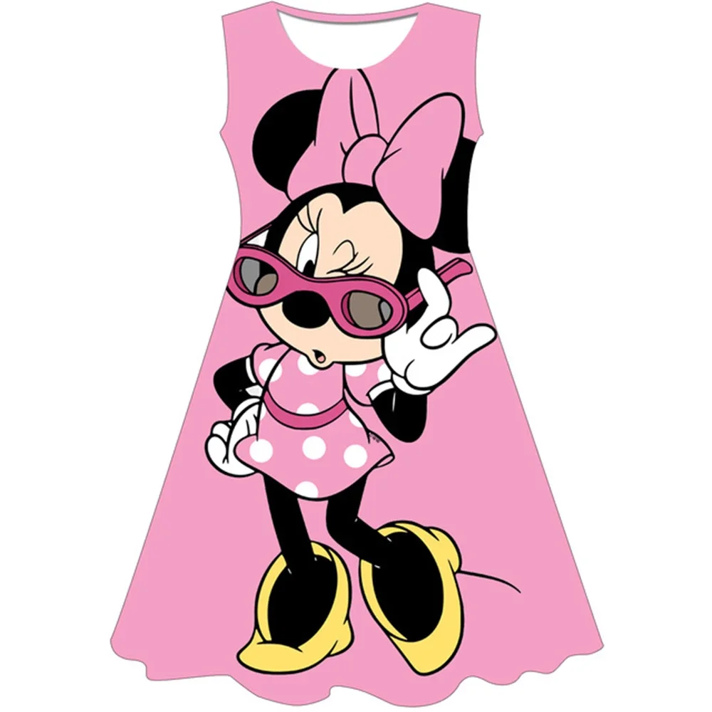 Girls-Minnie-Mouse-Cartoon-Disney-Series-Dress-Kids-Costume-3D-Mickey ...