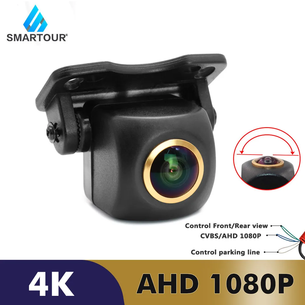 Smartour-180-Degree-1080p-Wide-Angle-HD-Auto-Rear-View-Camera-Car ...