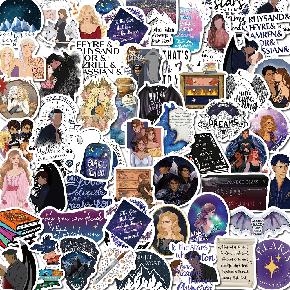 10-50PCS-Acotar-Fashion-Stickers-Vintage-For-DIY-Kids-Notebook-Luggage ...