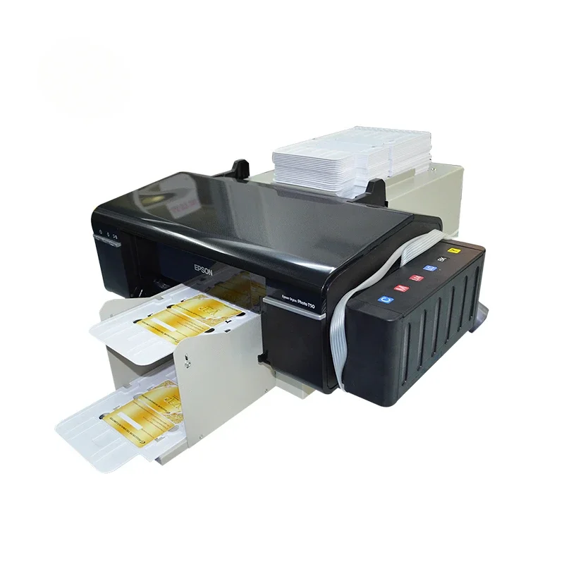 Continuous-Print-Smart-ID-Card-Printer-Plastic-Card-Printing-Machine ...
