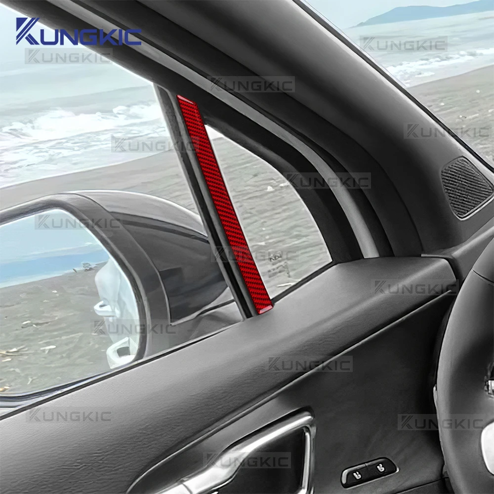 For Kia Sportage NQ5 2022 2023 2024 2025 Real Soft Carbon Fiber Sticker ...
