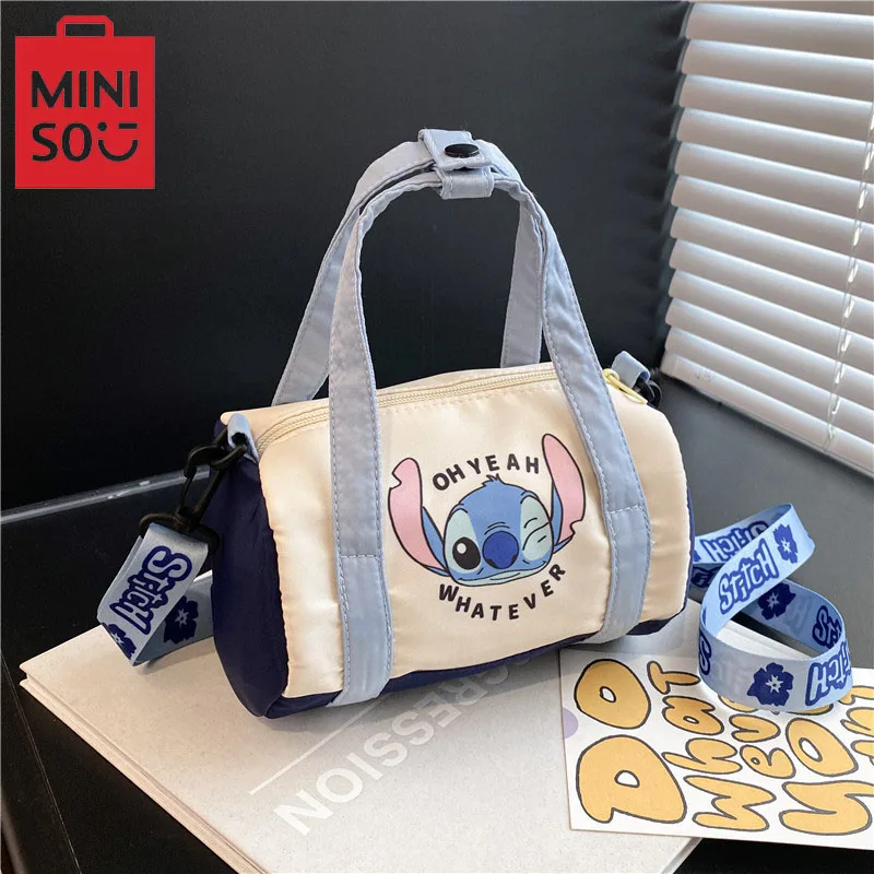 MINISO-Stitch-Canvas-Bag-Fashion-Women-s-Bucket-Bag-Cute-Strawberry ...