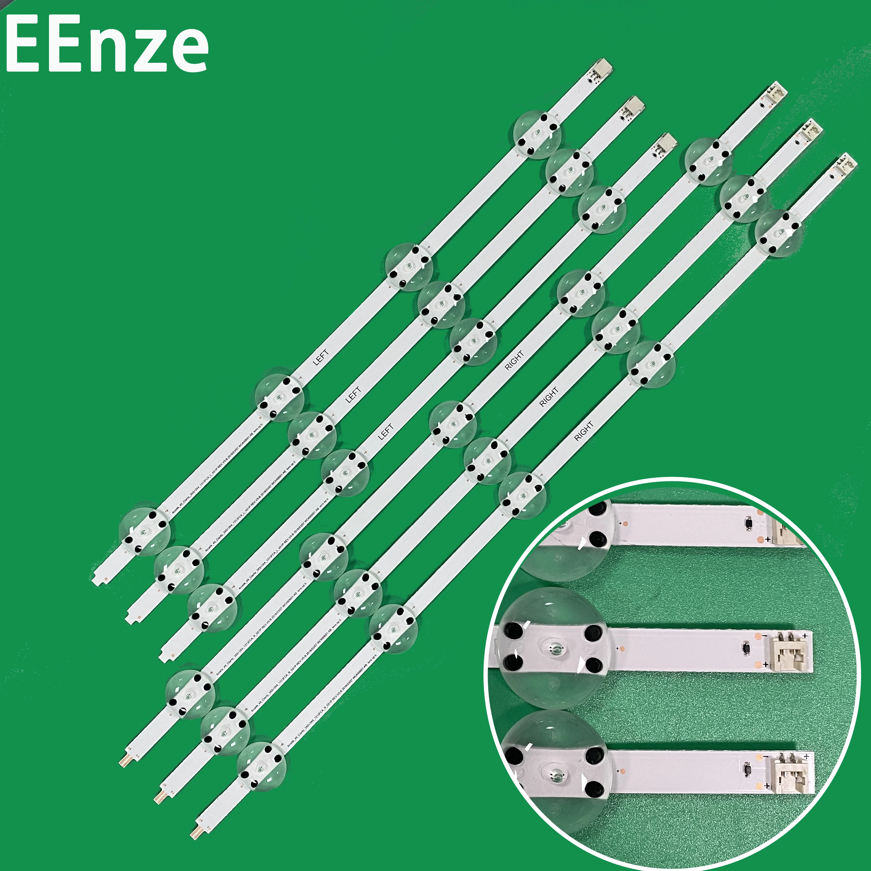 LED-Backlight-for-Arcelik-49-Clarity-3X5-3X4-1313FCA-L-R-5S1P-WCE60601 ...