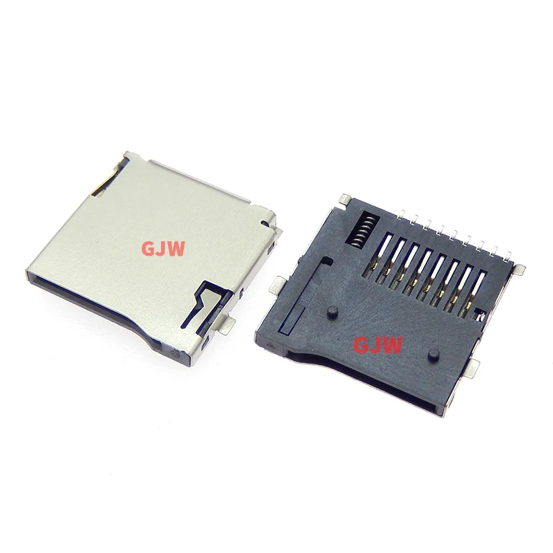 10pcs-9pin-Micro-SD-card-slot-connectors-size-14-15mm-TF-card-deck-fit ...