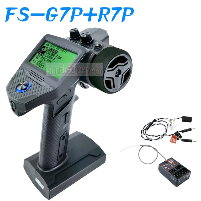 FLYSKY FS-G7P R7P 2.4G 7CH ANT Protocol Radio Transmitter PWM PPM I-BUS SBUS Output with FS-R7V ...
