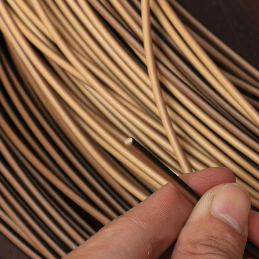 DIY Braided Materials 10M Round Core Plastic Rattan Material Imitation ...