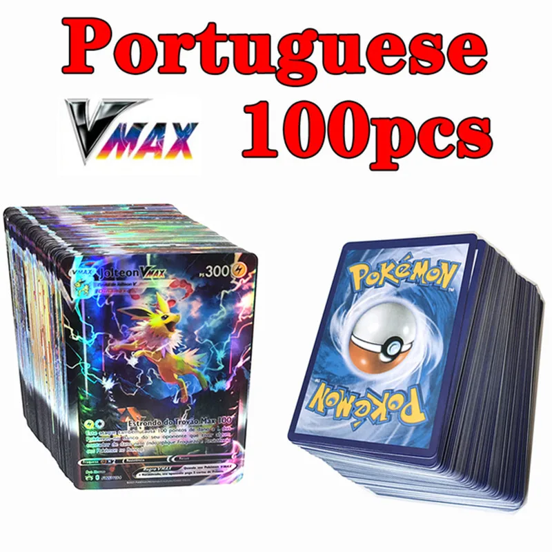 2022 New Portuguese Pokemon Cards Vmax Charizard Pikachu Carte Pokémon ...