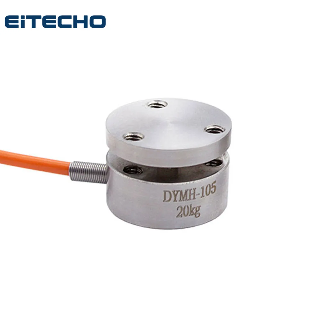 Miniature Flat Force Load Cell Sensor High Frequency Φ25 Tension ...