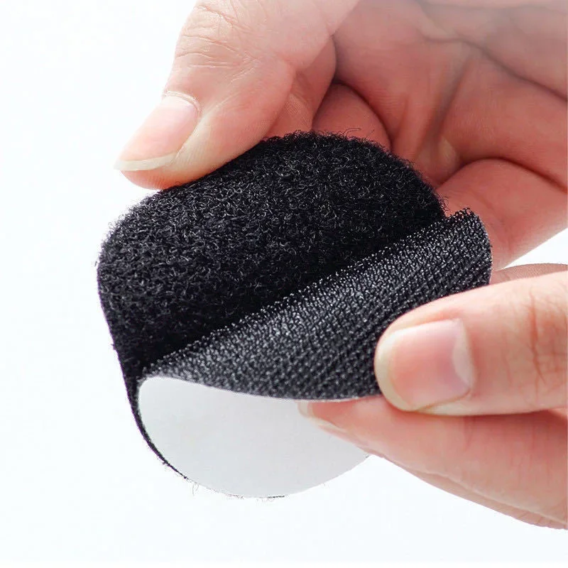 60 40mm Hook and Loop Interlocking Dots Sticky Self Adhesive Fastener ...