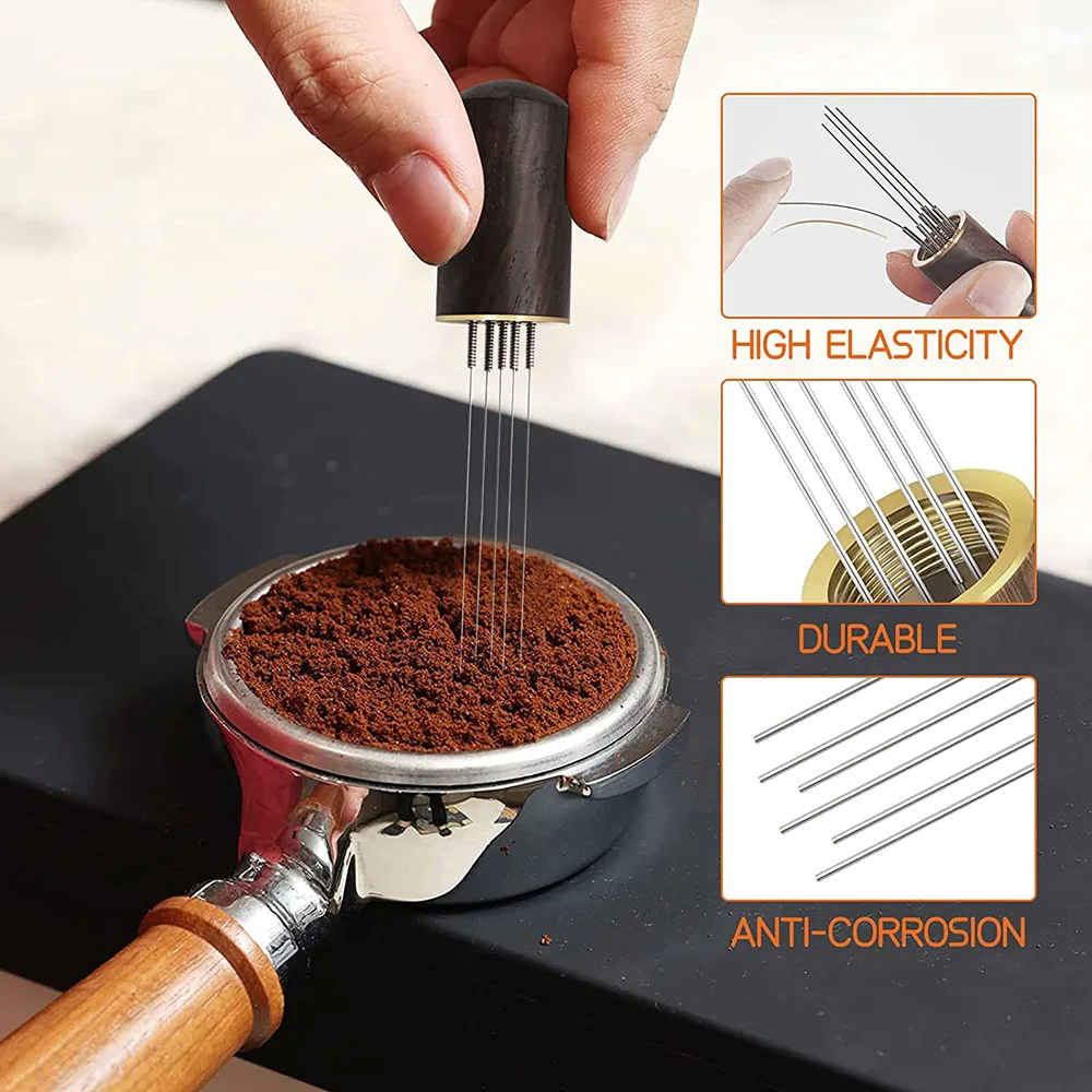 A-o-Inoxid-vel-Espresso-P-Agitador-Coffee-Tamper-Distribuidor-Leveler ...