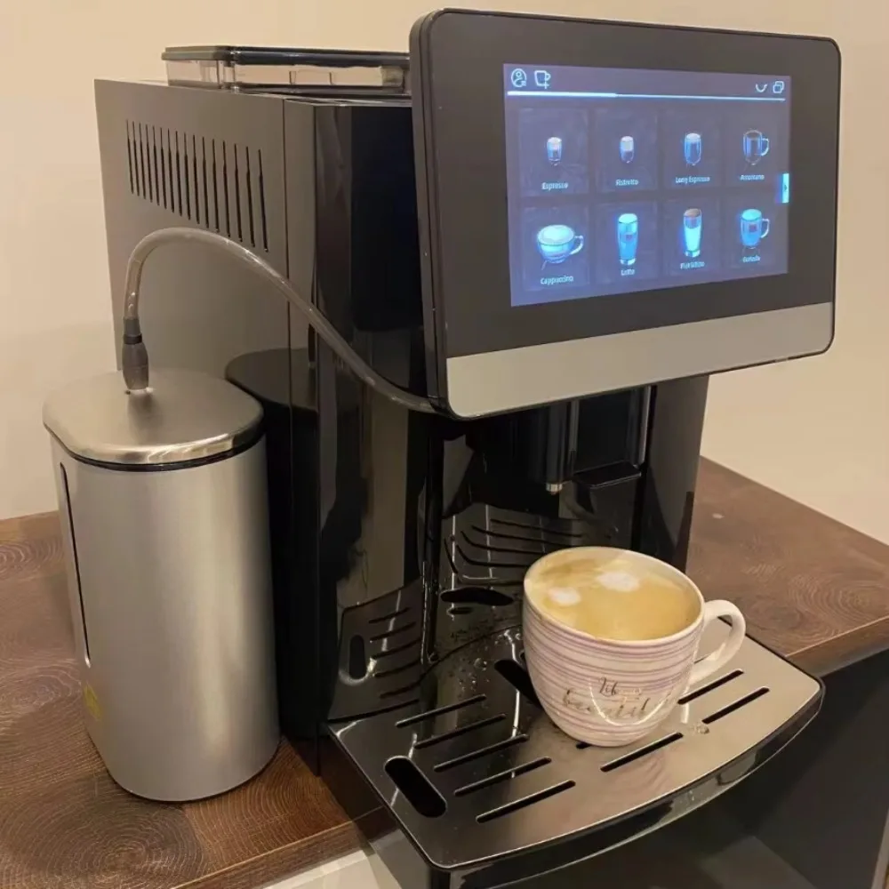 Hot Sale 7" Touch Screen Smart Full Automatic Cofe Machine Espresso ...