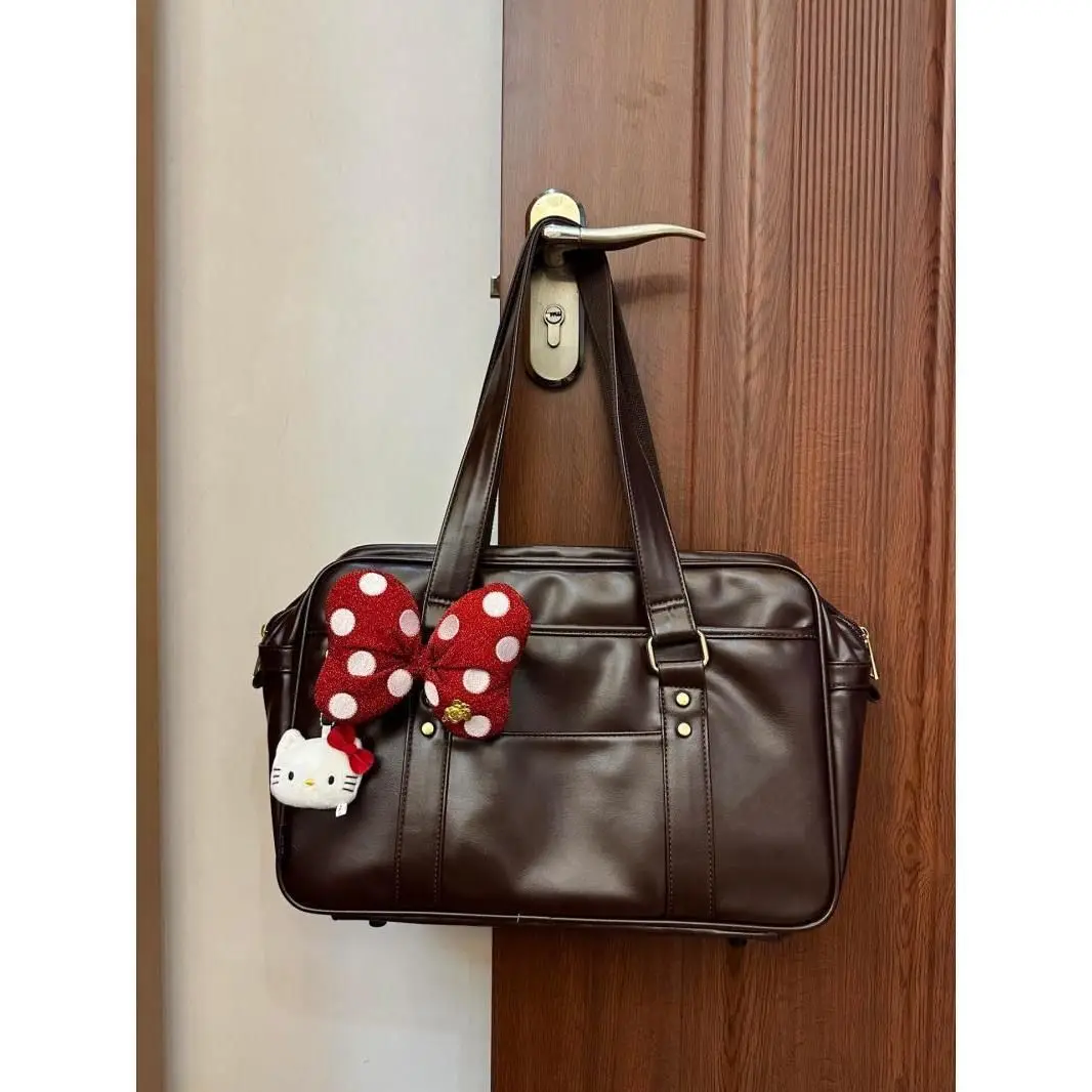 Japanese-JK-uniform-bag-PU-college-style-messenger-bag-for-girls-anime ...