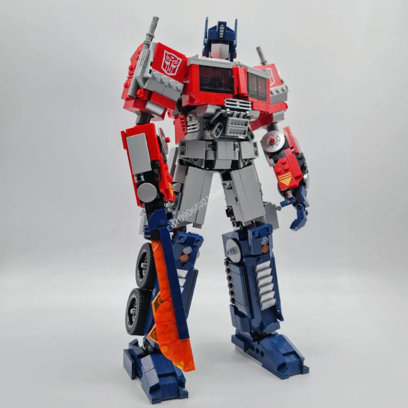 1507PCS-Car-Display-Model-Toys-Moc-10302-Robot-Optimus-Prime-Truck ...