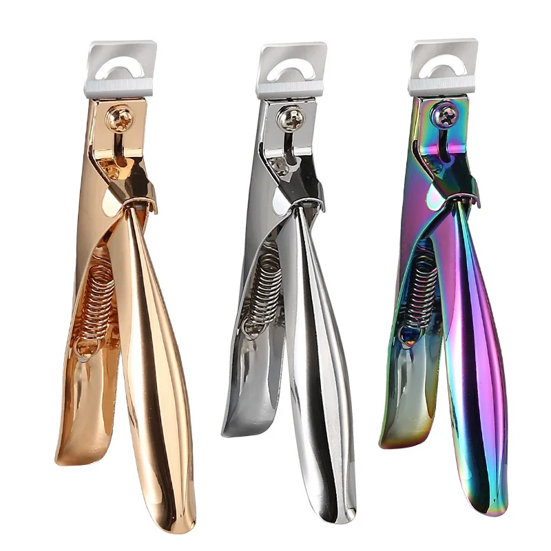 False-Nail-Clipper-Manicure-Clamp-Clippers-Special-Type-U-Word-Cut ...
