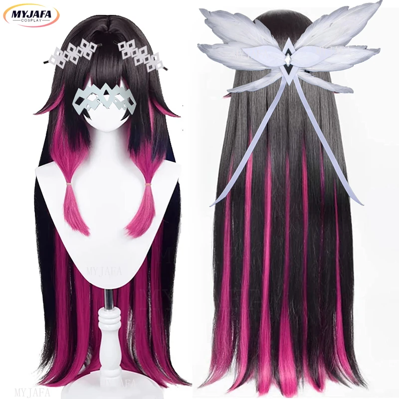 Genshin Impact Wig Cosplay | Colombina Genshin Impact | Cosplay Fatui ...