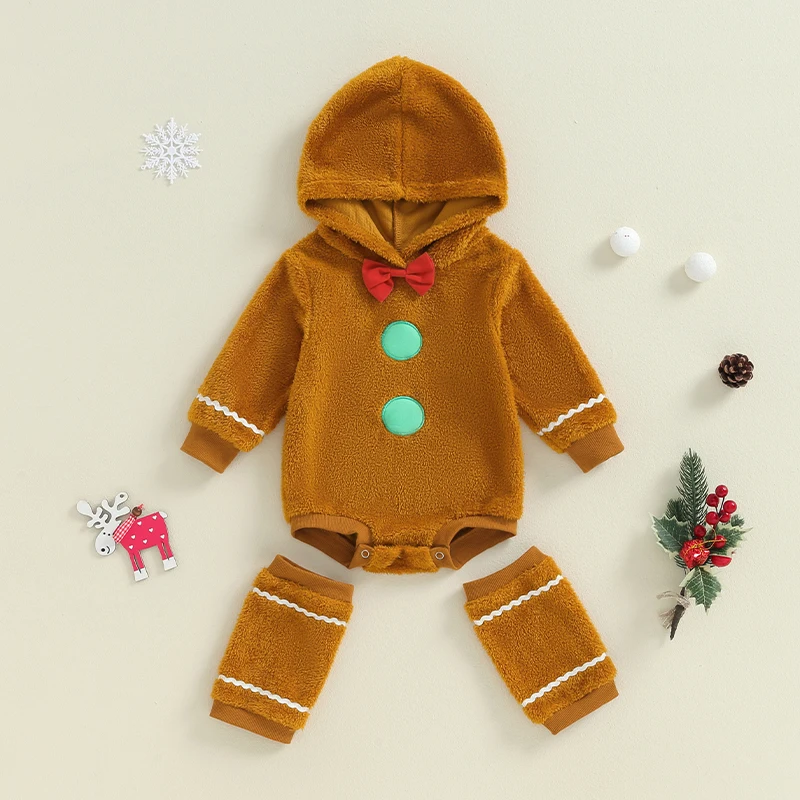Baby-Christmas-Clothes-Baby-Gingerbread-Man-Costume-Long-Sleeve-Hooded ...