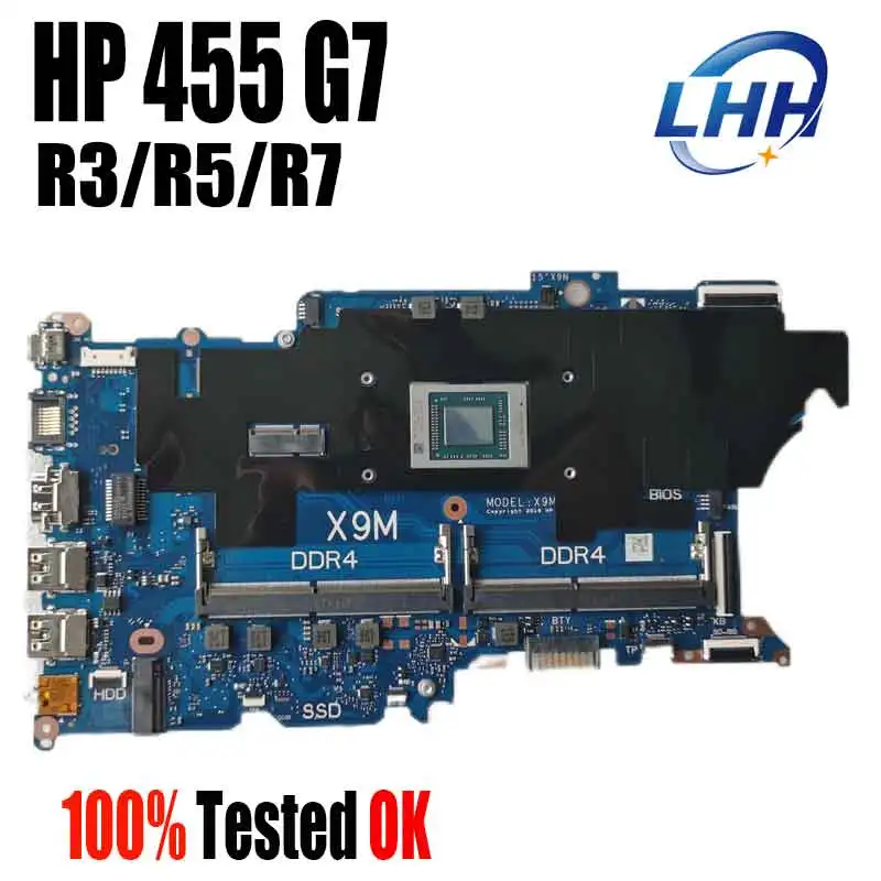 DA0X9MMB8F0-For-HP-Probook-455-G7-Laptop-Motherboard-L98556-601-L98556 ...