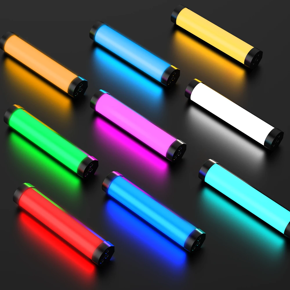 LUXCEO-V8-Handheld-RGB-Light-Tube-Stick-Video-Soft-Light-3000-6000K-LED ...