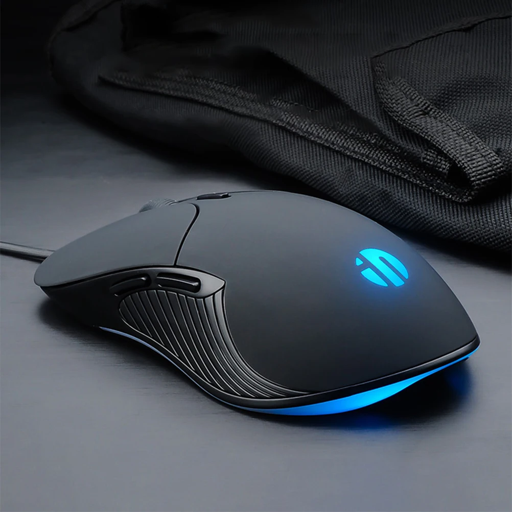 Profissão Wired Gaming Mouse 6 Botões 4800 DPI LED Óptico USB Mouse de ...
