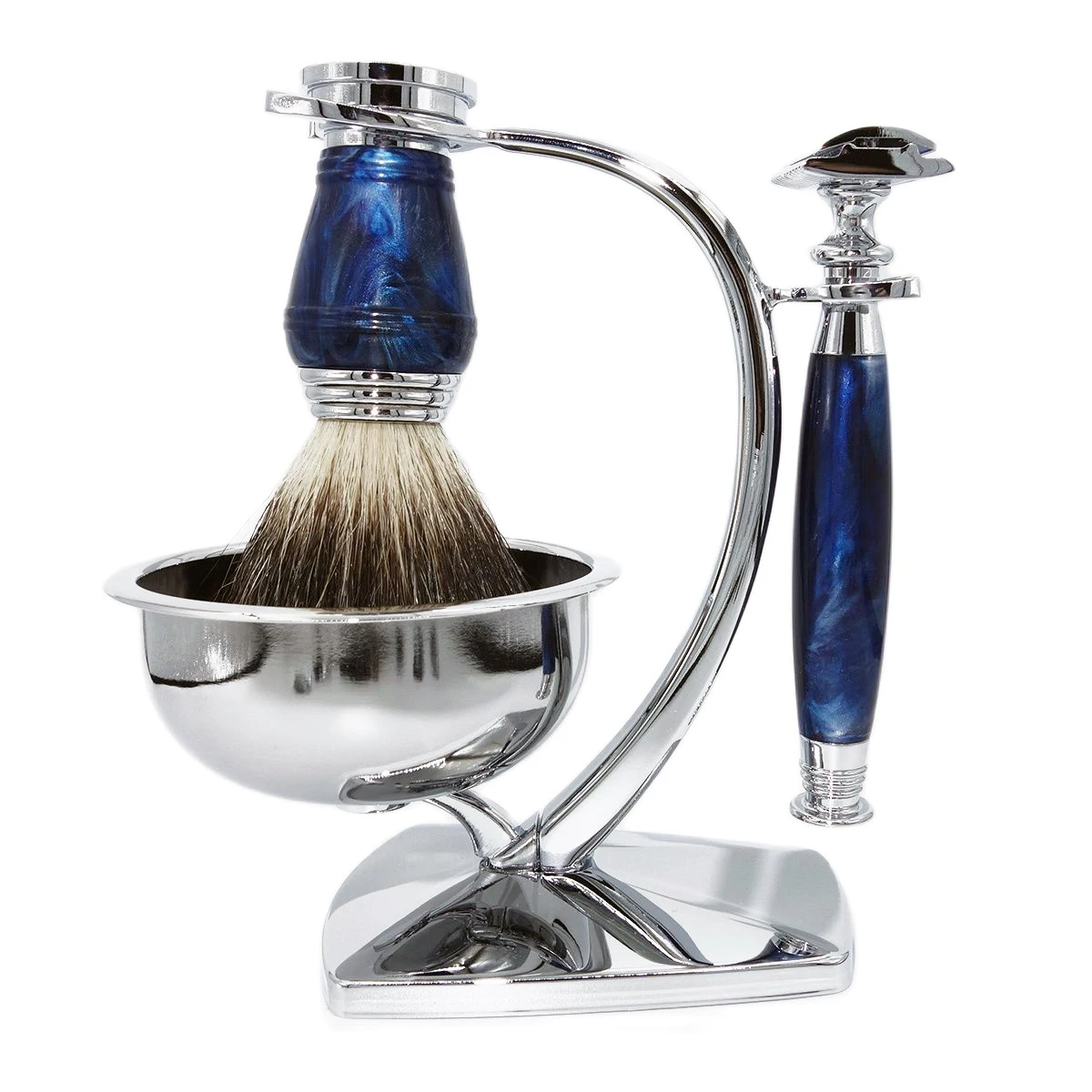 Magyfosia-Classic-4-in-1-Mens-Shaving-Kit-T-Shaped-Double-Edges-Close ...