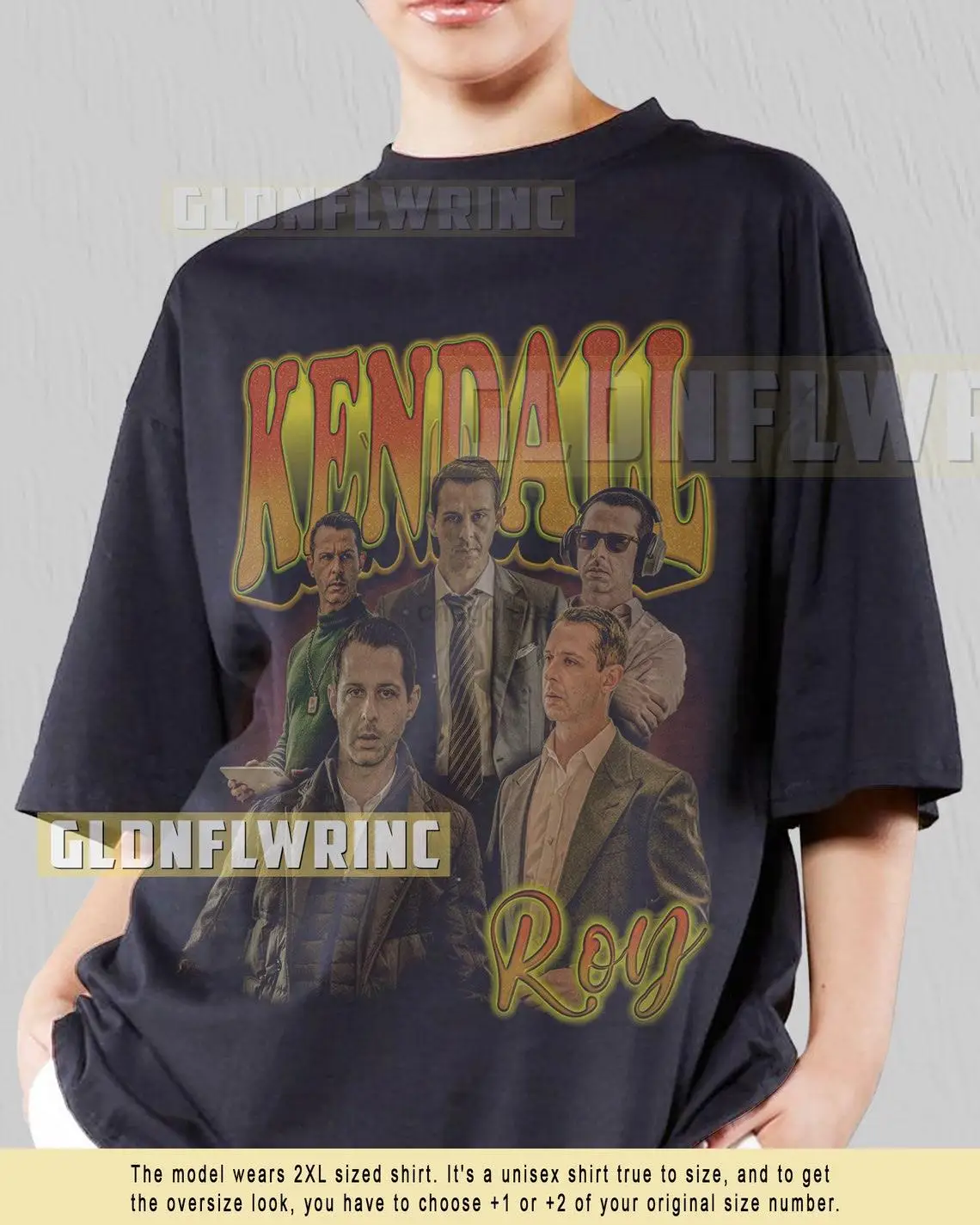 Kendall Roy Camiseta de personaje de película estadounidense, sudadera ...