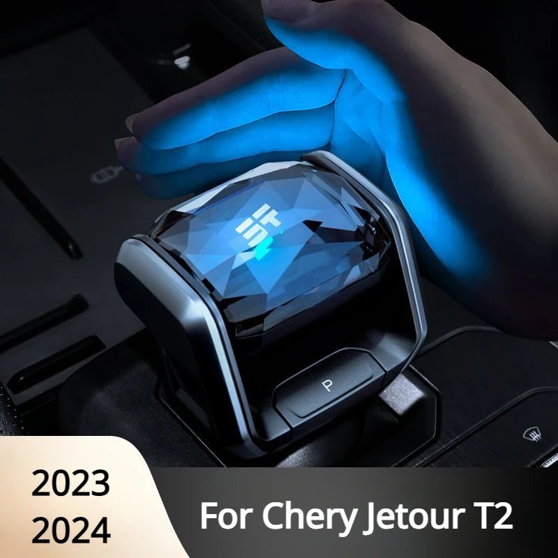 Crystal-Gear-Lever-For-Chery-Jetour-Traveler-T2-Modification-Gear-Lever ...