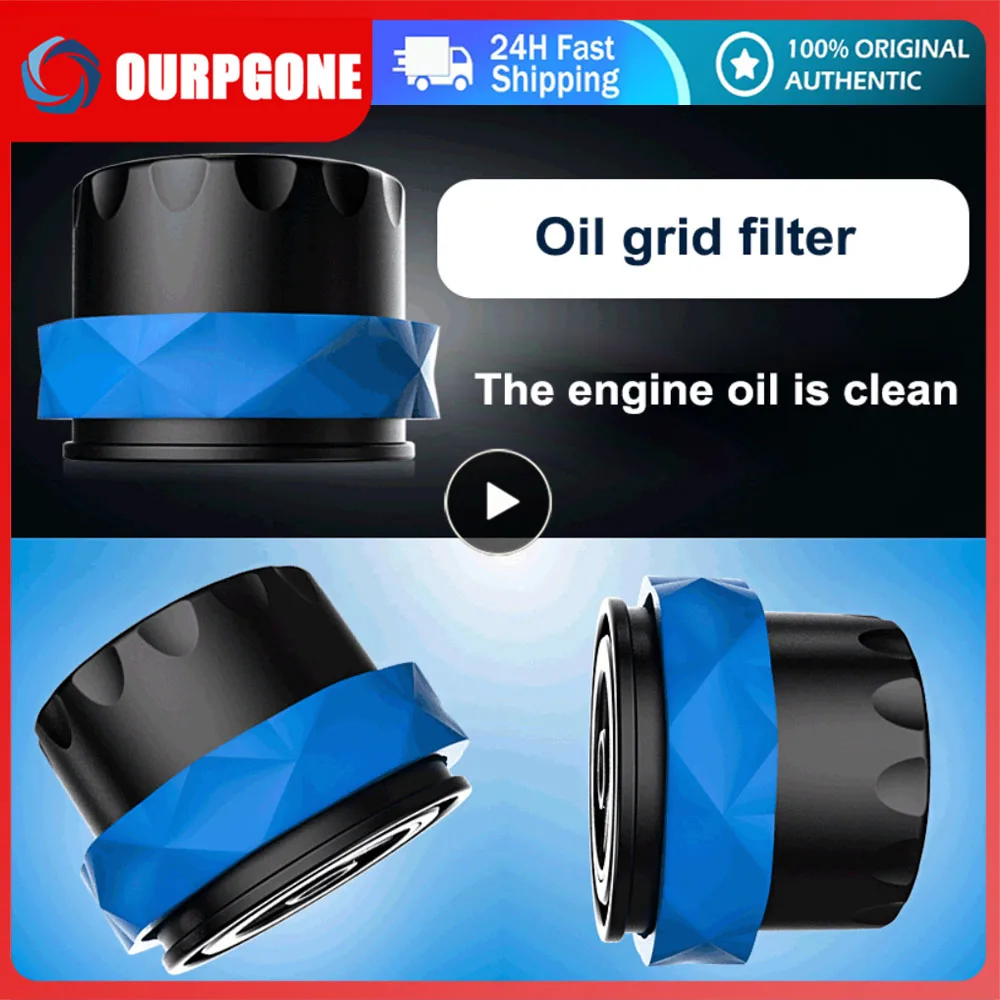 Car-Strong-Magnetic-Oil-Filter-Machine-Purify-Engine-Oil-Adsorption ...