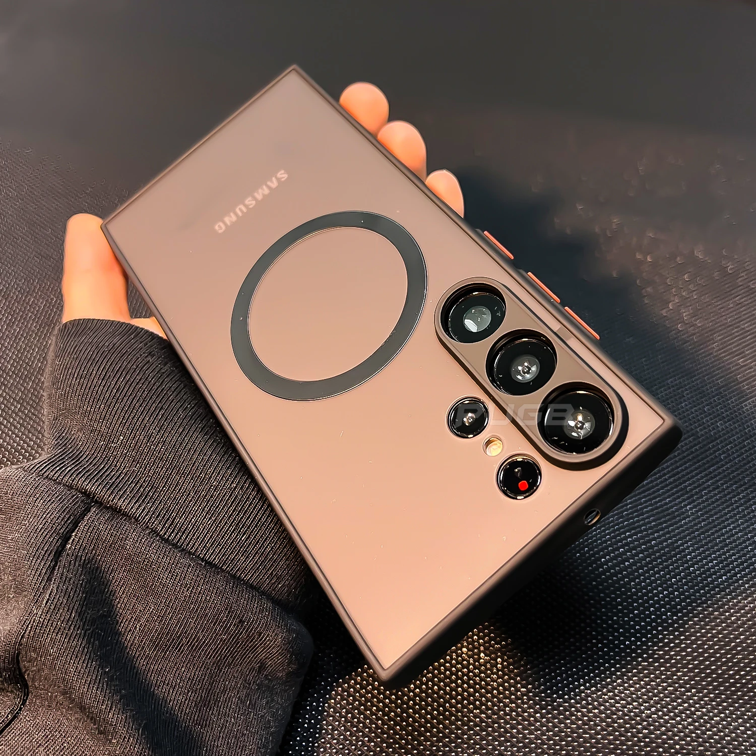 Capa transparente à prova de choque para Samsung Galaxy, capa de ...