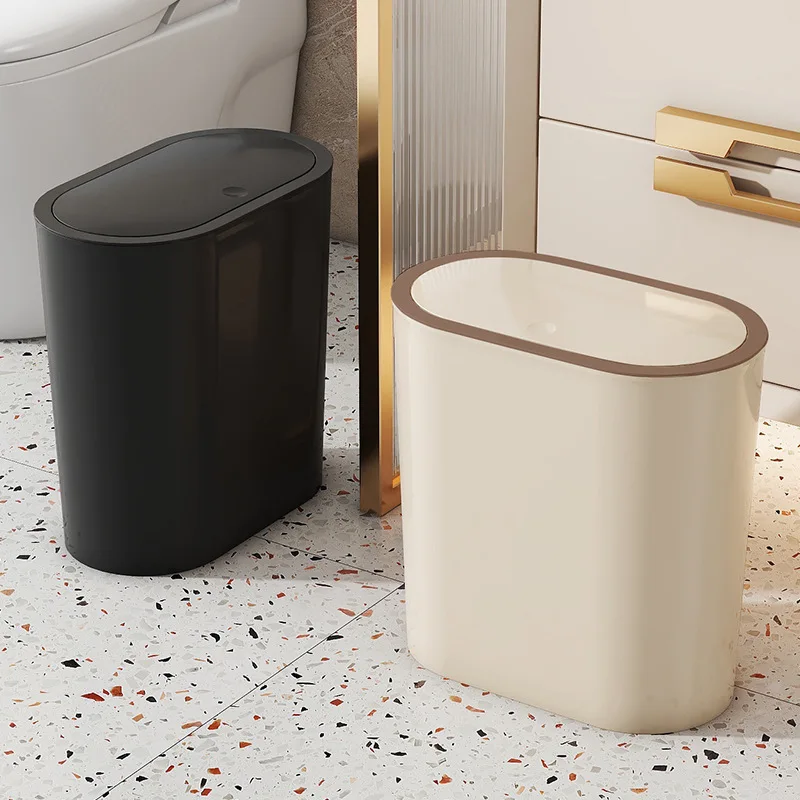 Trash Can Household Large-sized High-looking Trash Can Bathroom ...