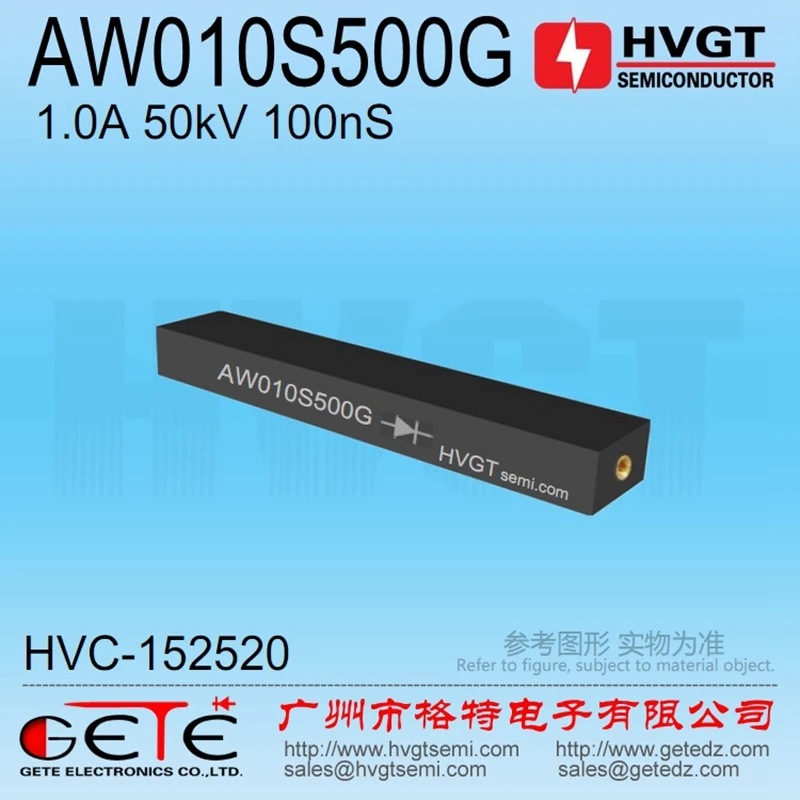 HVGT,High Voltage Diode AW010S500G, Silicon Rectifier Assembly 1A 50kV ...