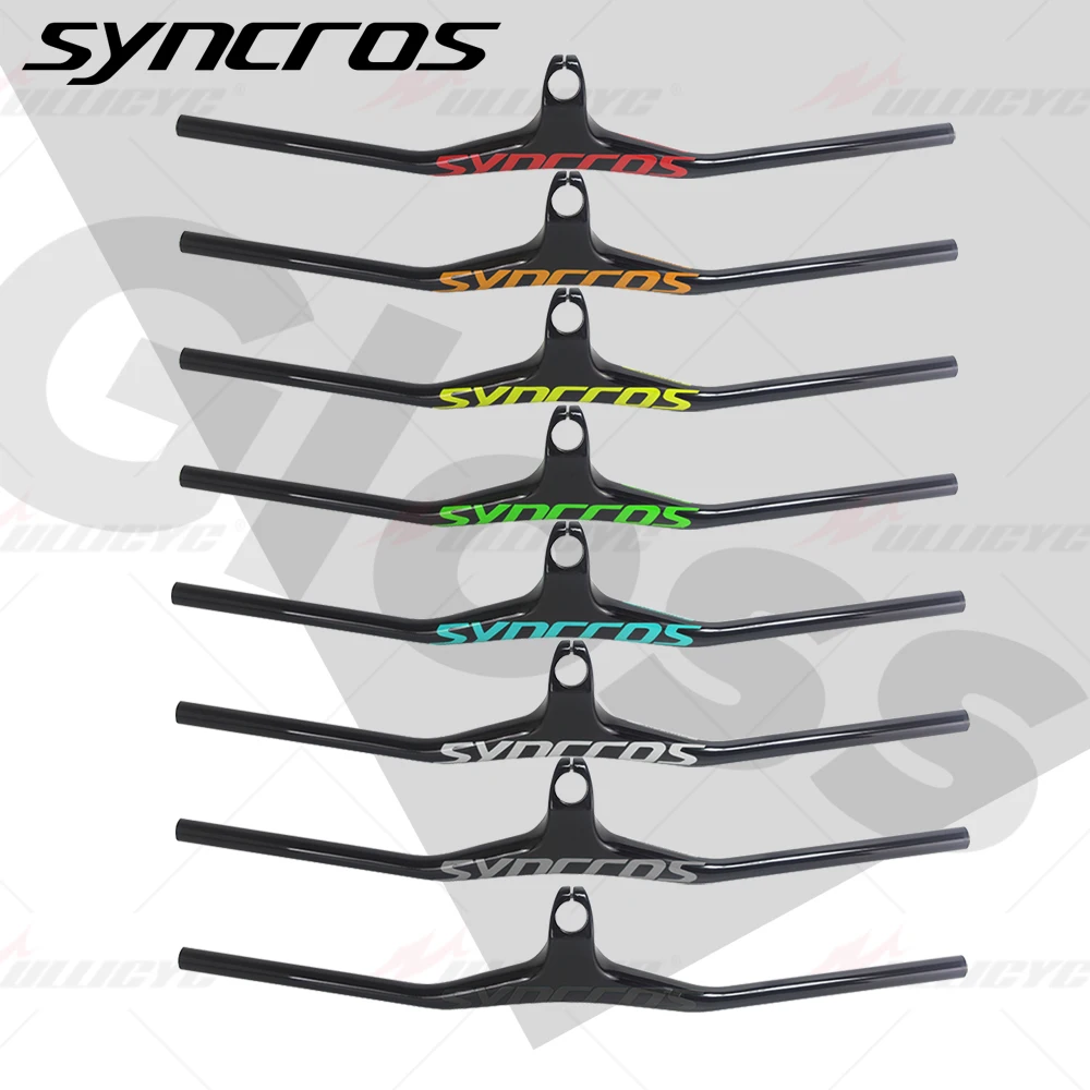 SYNCROS Colorful Mountain Bike MTB Black Paint Full Carbon Fibre ...