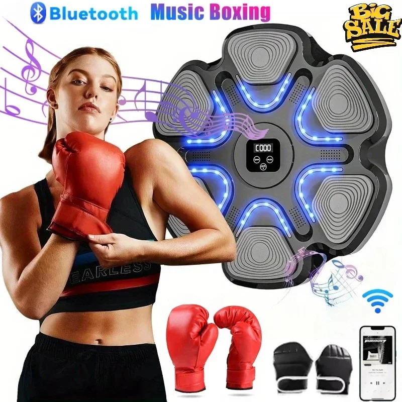 Smart Music Boxing Machine Adult/Children Sports Fitness Boxing Trainer ...