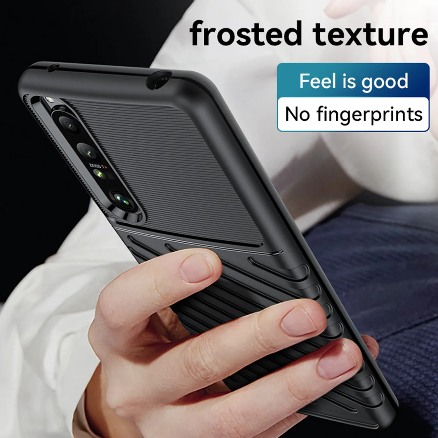 For Sony Xperia 1 III Luxury Thunder Case Shockproof Silicone Back ...